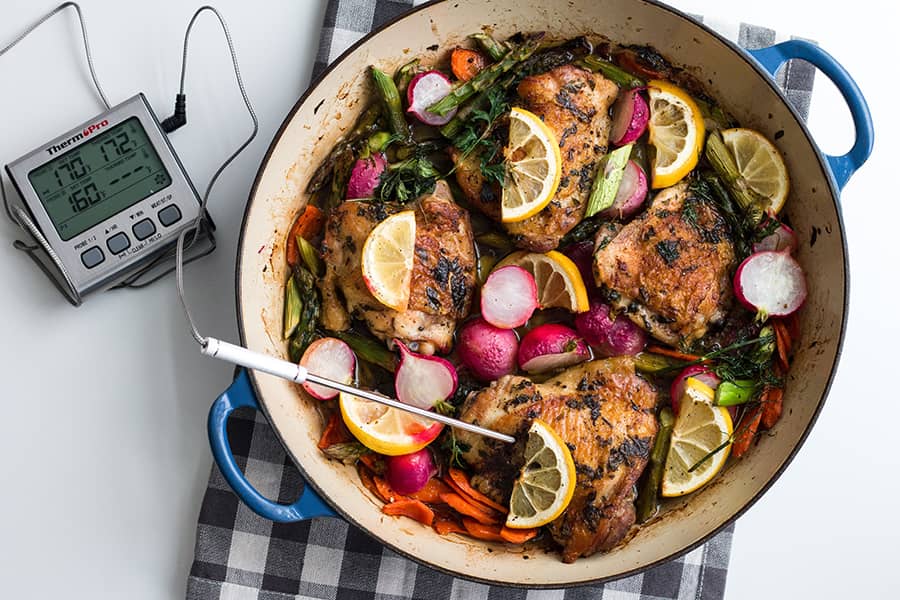 How to record temperature probe calibration for food safety.